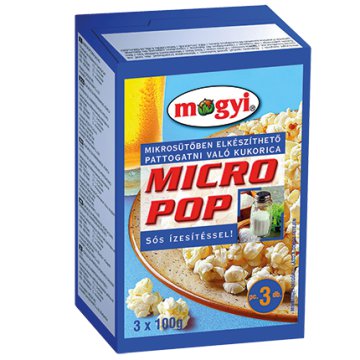 Mogyi Micro popcorn sós, vajas, sajtos - ár, vásárlás, rendelés, vélemények