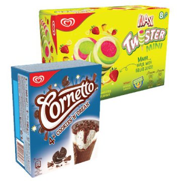 Cornetto multipack vagy Twister multipack - ár, vásárlás, rendelés ...